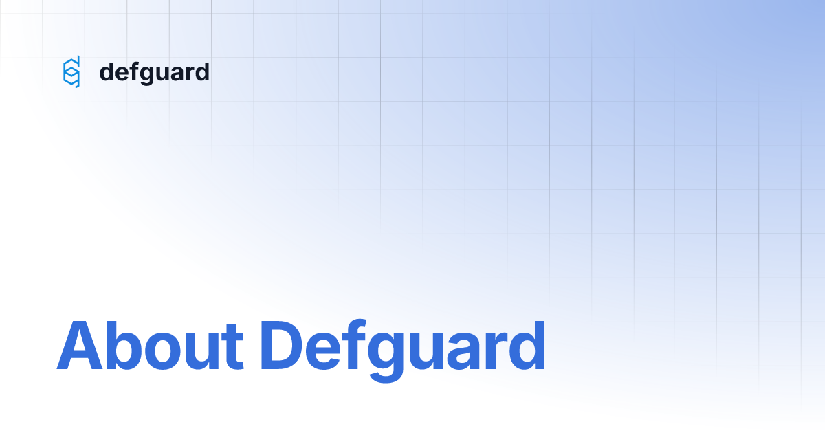 Introduction | defguard